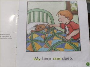 Sight Word Readers-My Bear 內頁1 | 親子學習趣